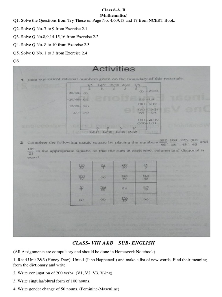 Class8 PDF | PDF