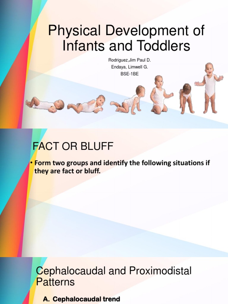 Proximodistal and Cephalocaudal Growth | PDF | Infants | Perception