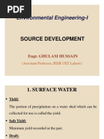 Raw Water Intake Design | PDF | River | Water Supply Network