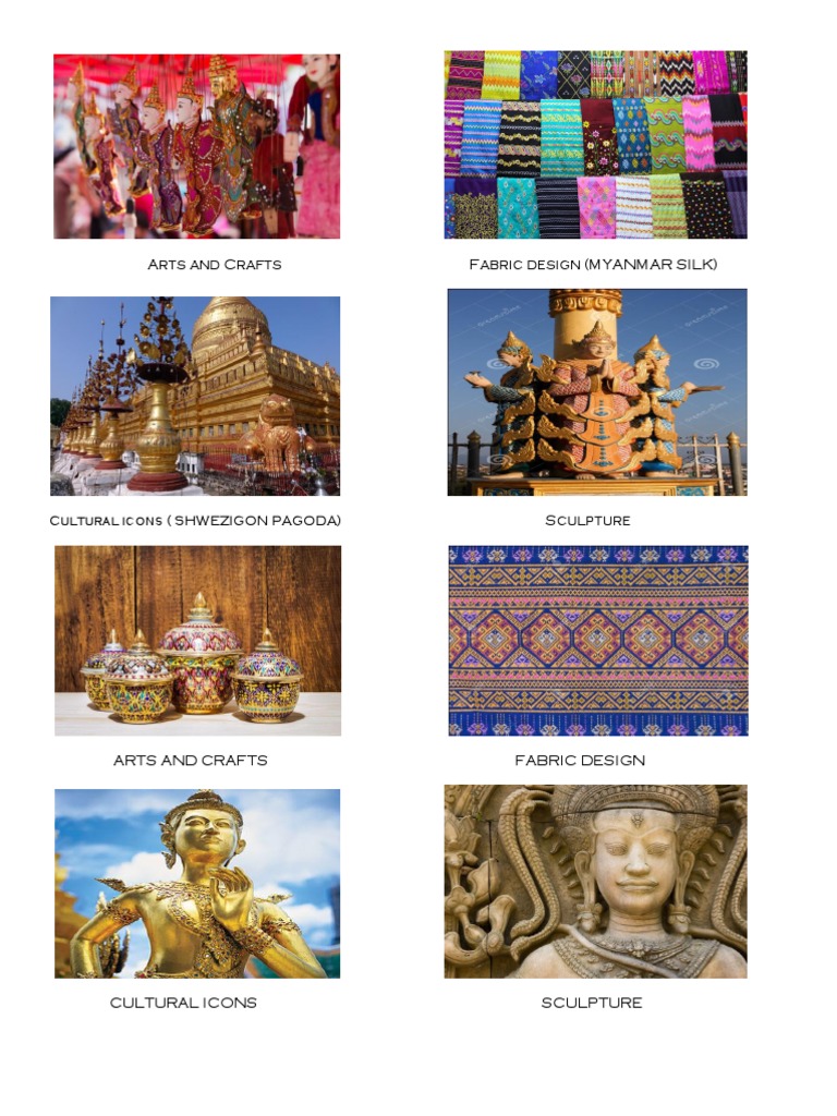 Myanmar Arts and Crafts Overview | PDF | Home & Garden | Art
