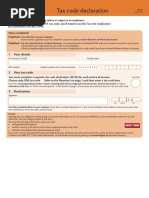 Tax Rate Notification For Contractors: (IR330) Form | PDF | Payments ...