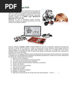 Practica Sensores Kit Lego Ev3 3º | PDF