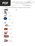 Vowels Aa, Ee, Ii, Oo, Uu | PDF