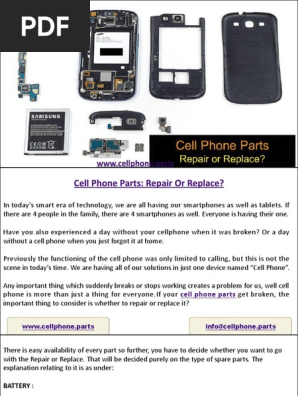 Parts Of Mobile Phone And Their Functions Pdf | Reviewmotors.co