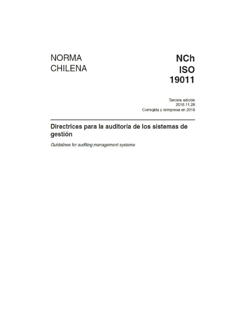Iso 19011:2018 | PDF