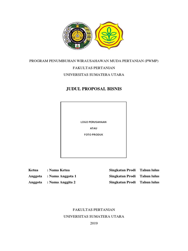 Format Proposal PWMP USU | PDF