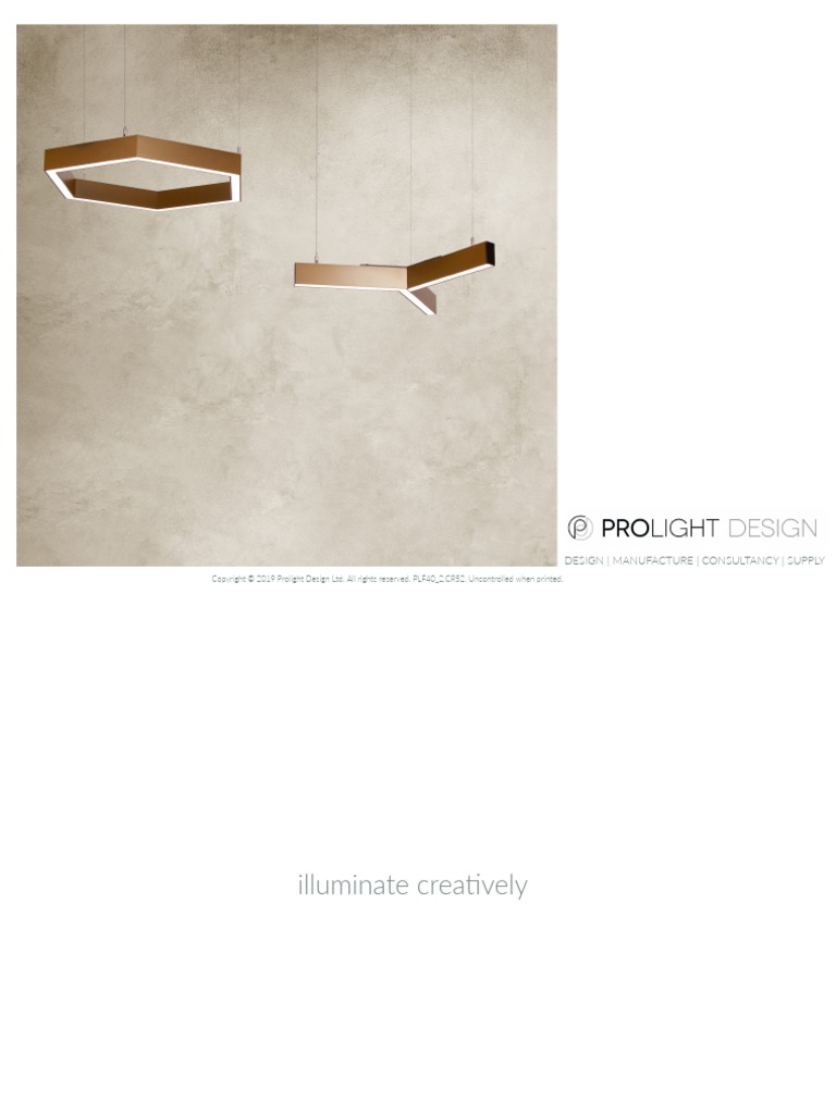 Prolight Design | PDF | Retail | Lighting