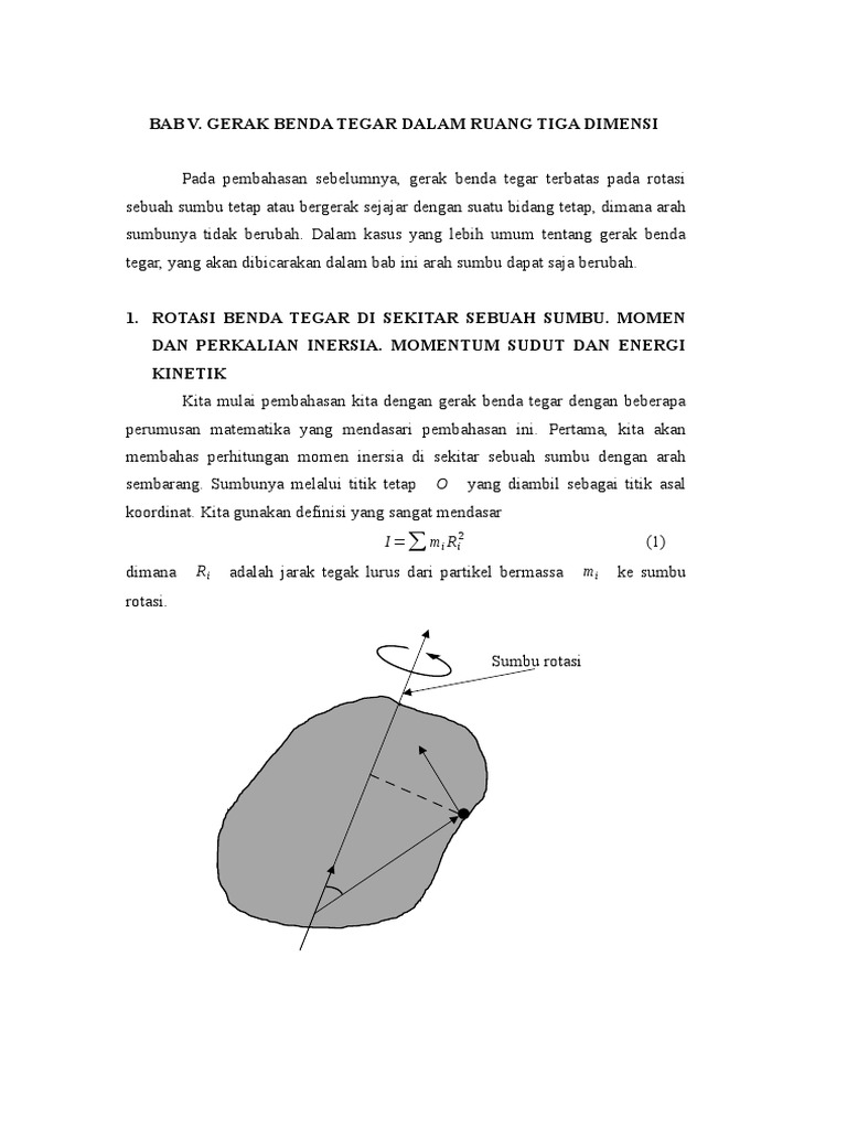 Ketikan Mekanika Bab 5 | PDF