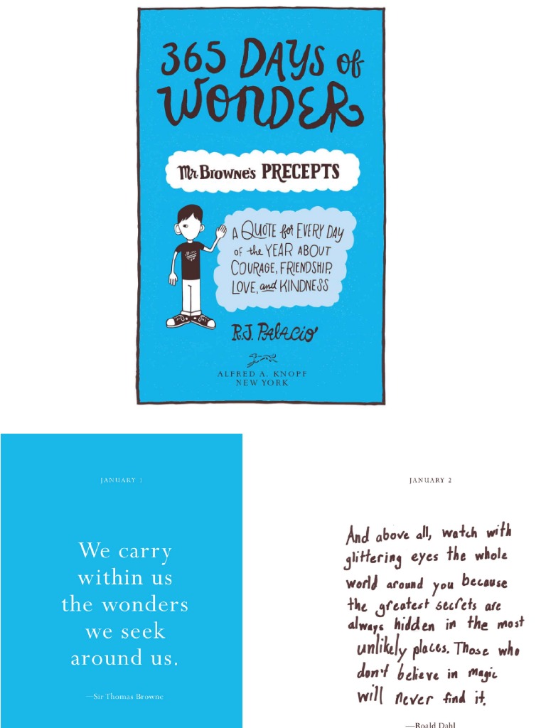 365 Days of Wonder | PDF