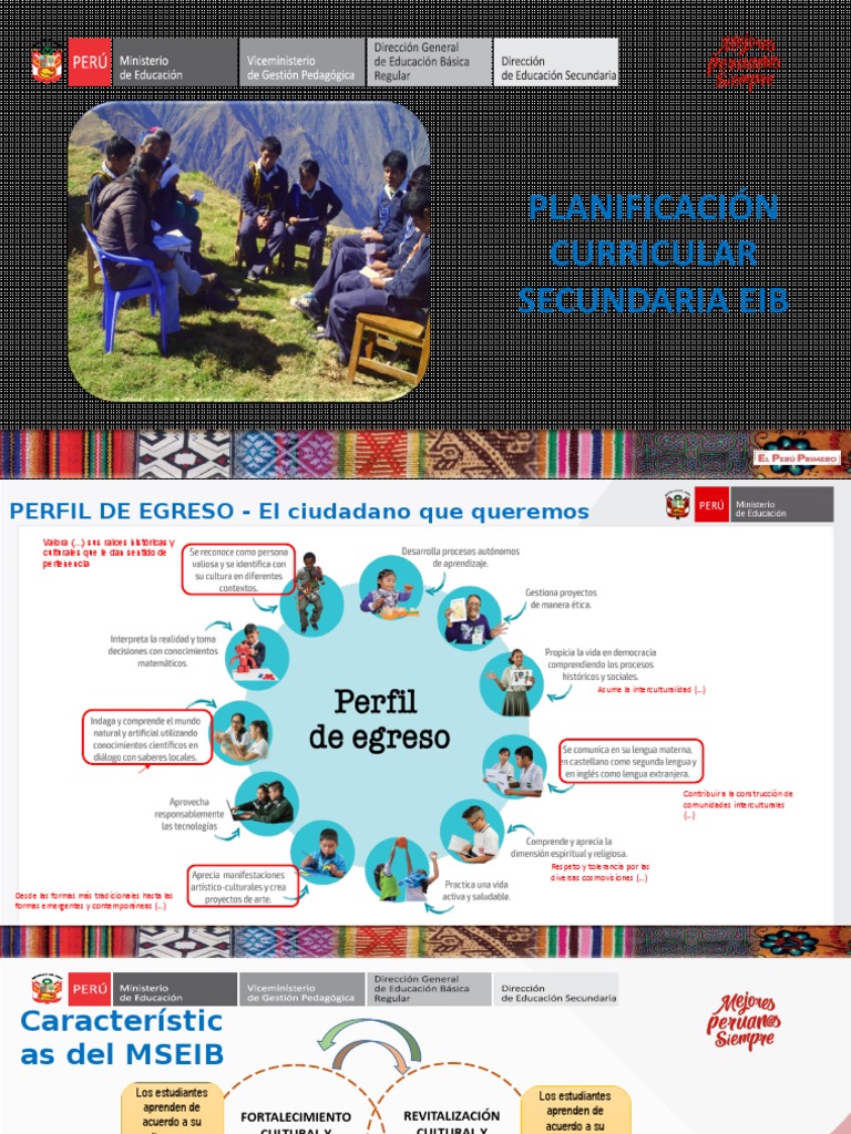 Planificación Curricular en Secundaria EIB | PDF | Educación primaria | Evaluación