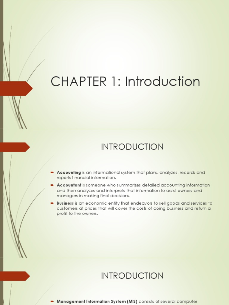 Integrated Accounting System Overview | PDF | Debits And Credits ...