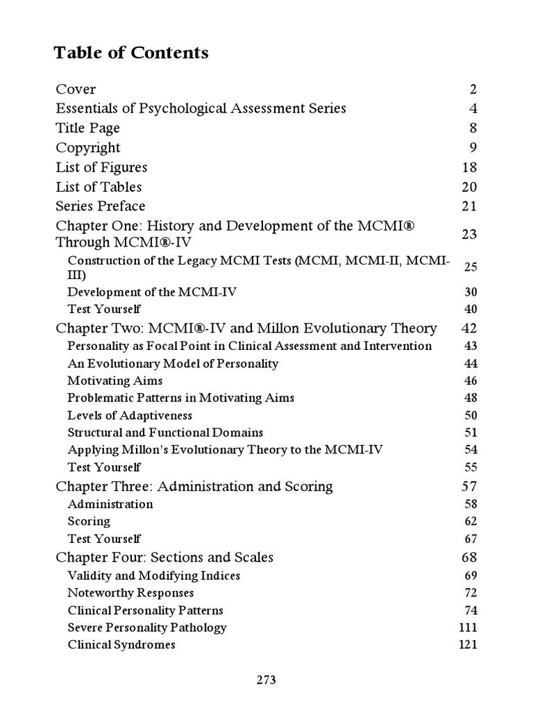 Pages From FX207-Essentials of MCMI-IV Assessmen - Seth D. Grossman ...