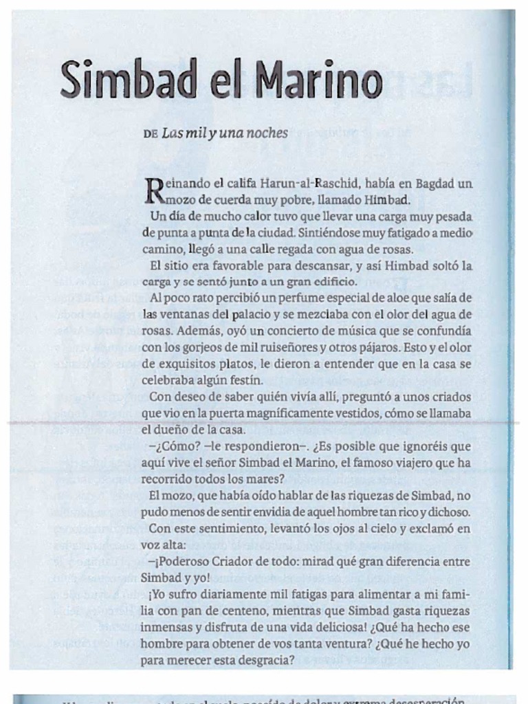 Simbad El Marino PDF | PDF