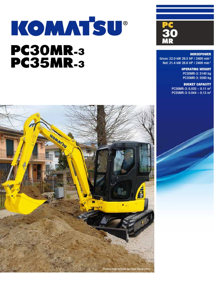 PC30 35MR 3 | PDF | Horsepower | Machines