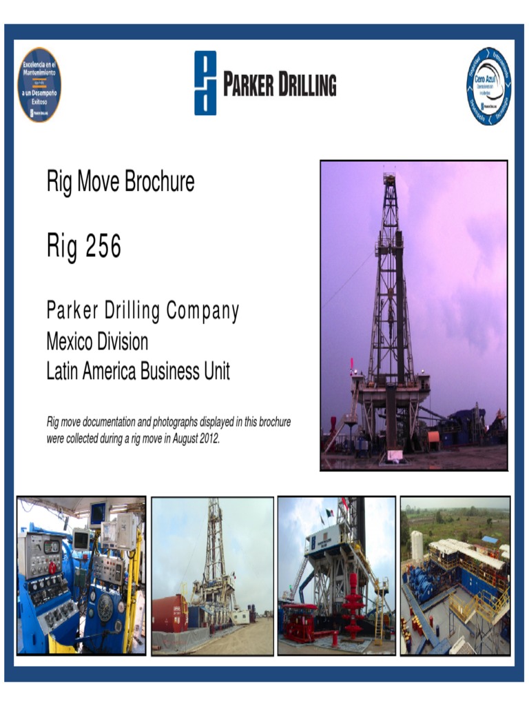 Rig Move Brochure: Parker Drilling Company | PDF | Crane (Machine ...