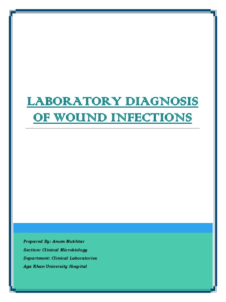 Wound Infection Diagnosis and Microbiology | PDF | Infection | Wound
