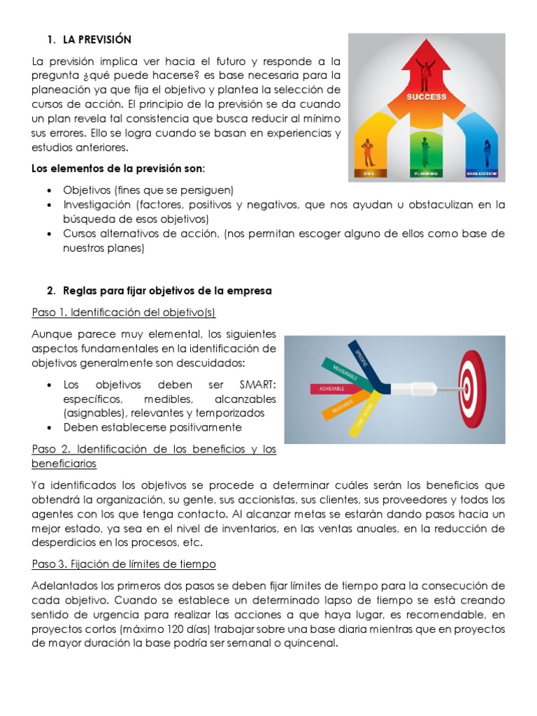 La Previsión | PDF | Planificación | Contabilidad