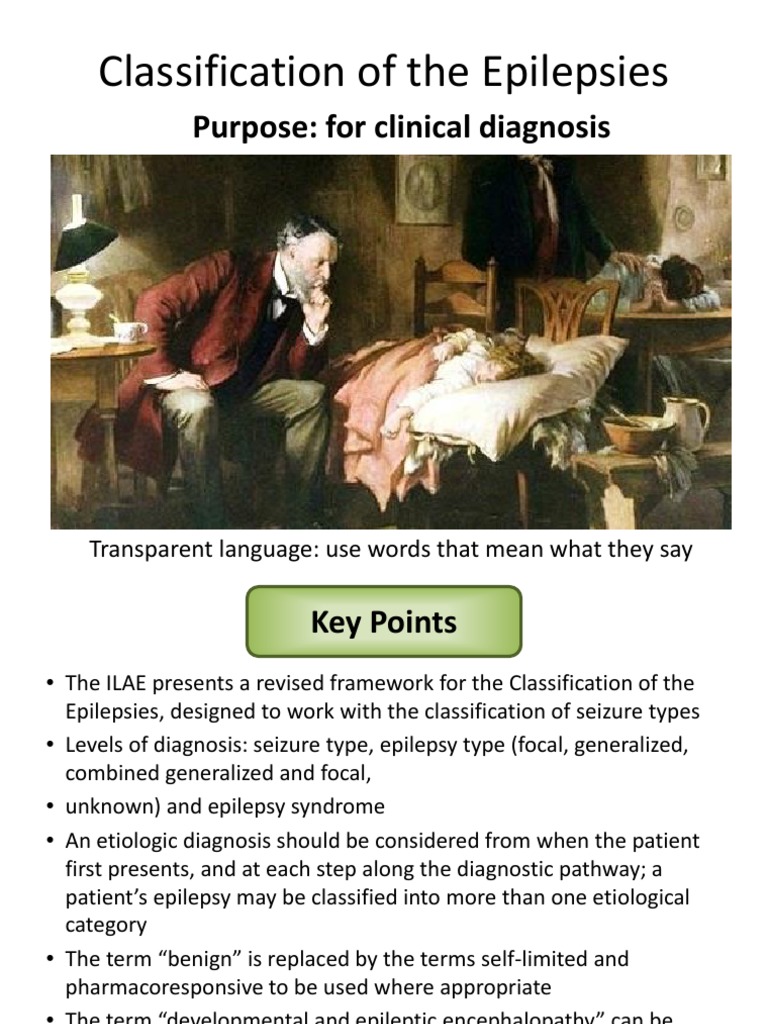 Classification of The Epilepsies: Purpose: For Clinical Diagnosis | PDF ...