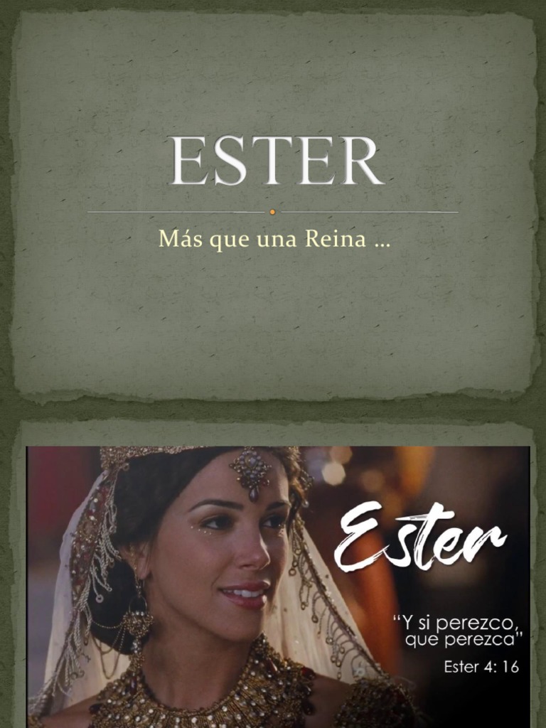 Ester | PDF | Esther | Libro de Ester