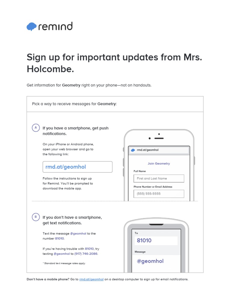 Remind101 Geometry | PDF
