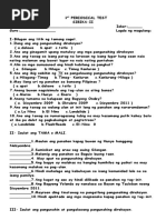 Lantay Pahambing Pasukdol Grade5 Worksheet | PDF