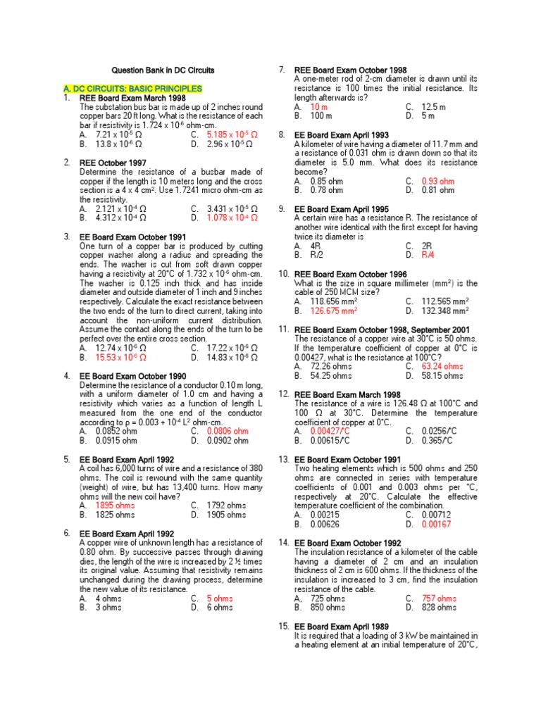 DC Ac PDF | PDF | Electrical Resistance And Conductance | Resistor