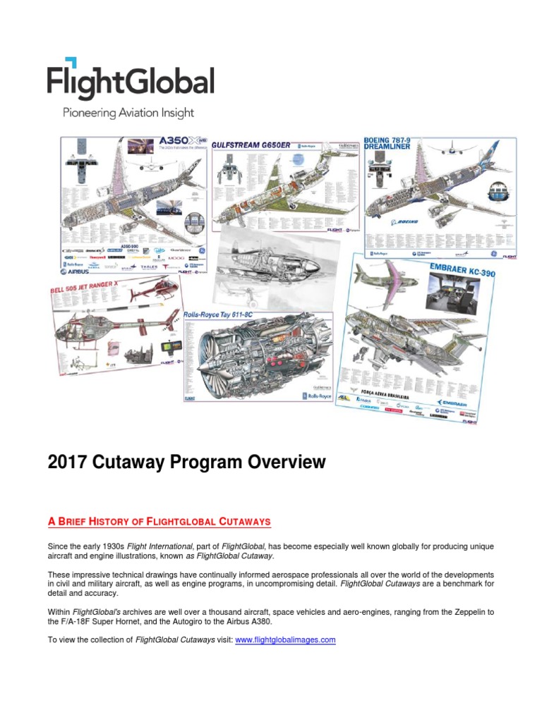 Cutaways FlightGlobal One | PDF | Poster | Logos