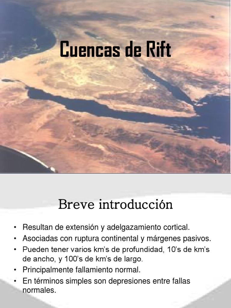 Cuencas de Rift: Formación y Características | PDF | Falla (geología ...