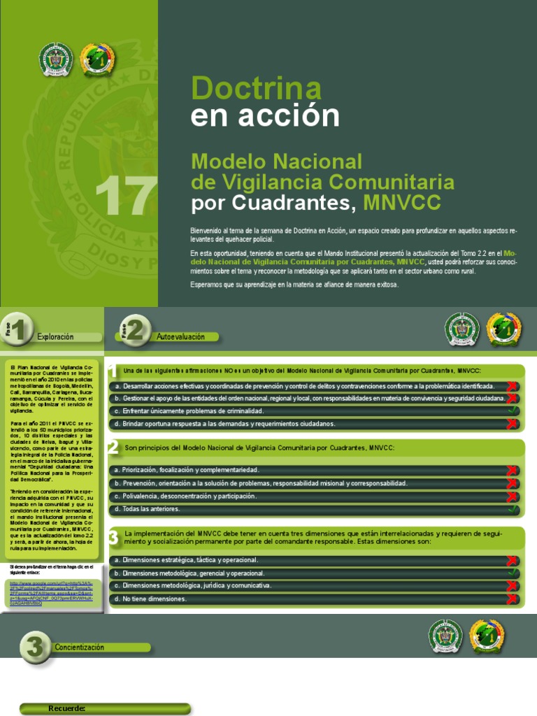 MNVCC | PDF | Policía