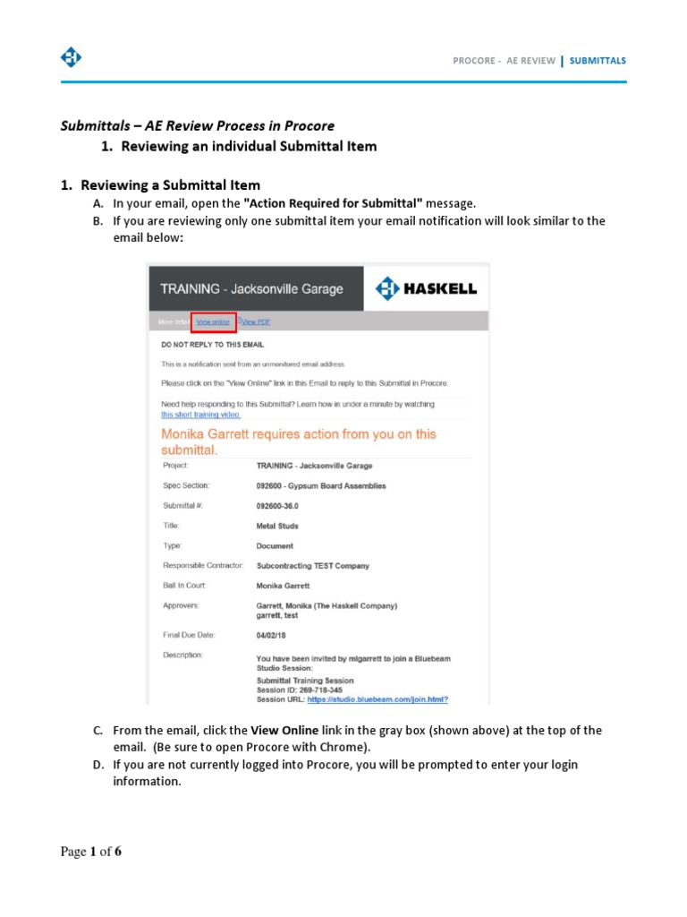 Procore - AE Review - Submittal Item | PDF | Icon (Computing) | Human ...