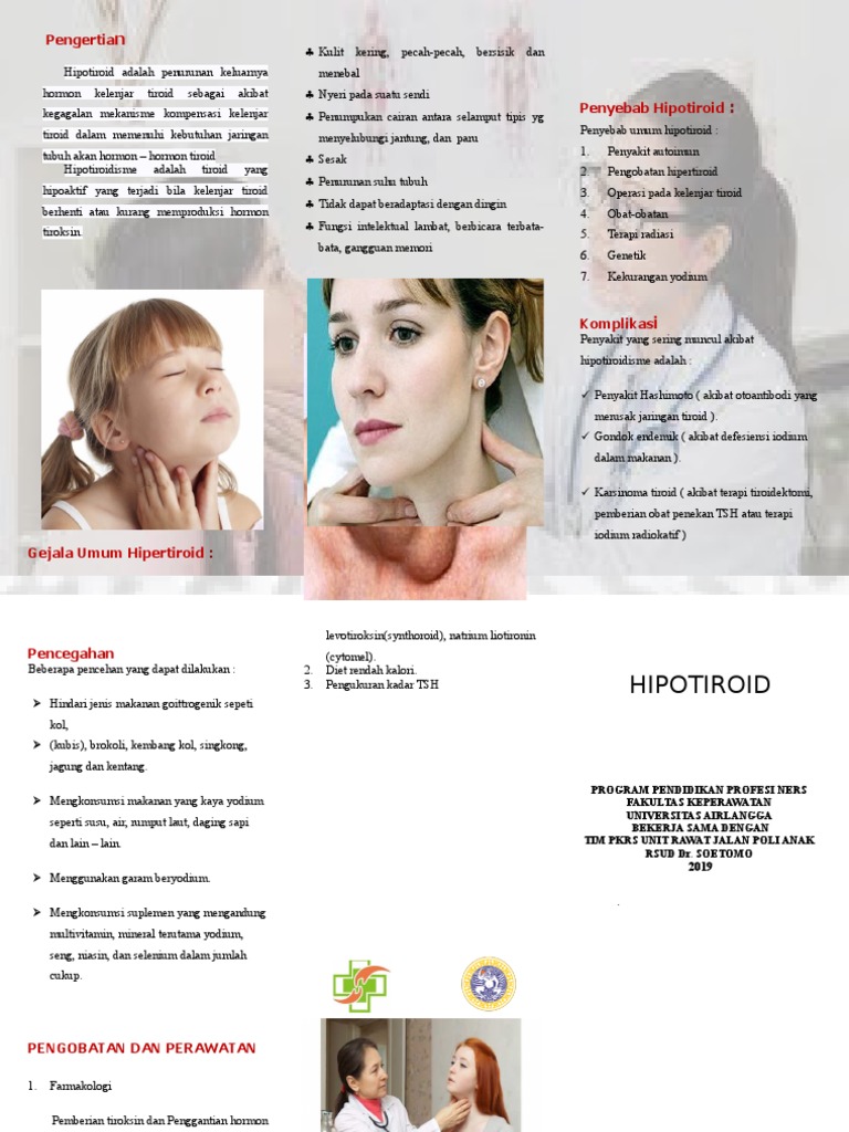 Leaflet Hipotiroid | PDF