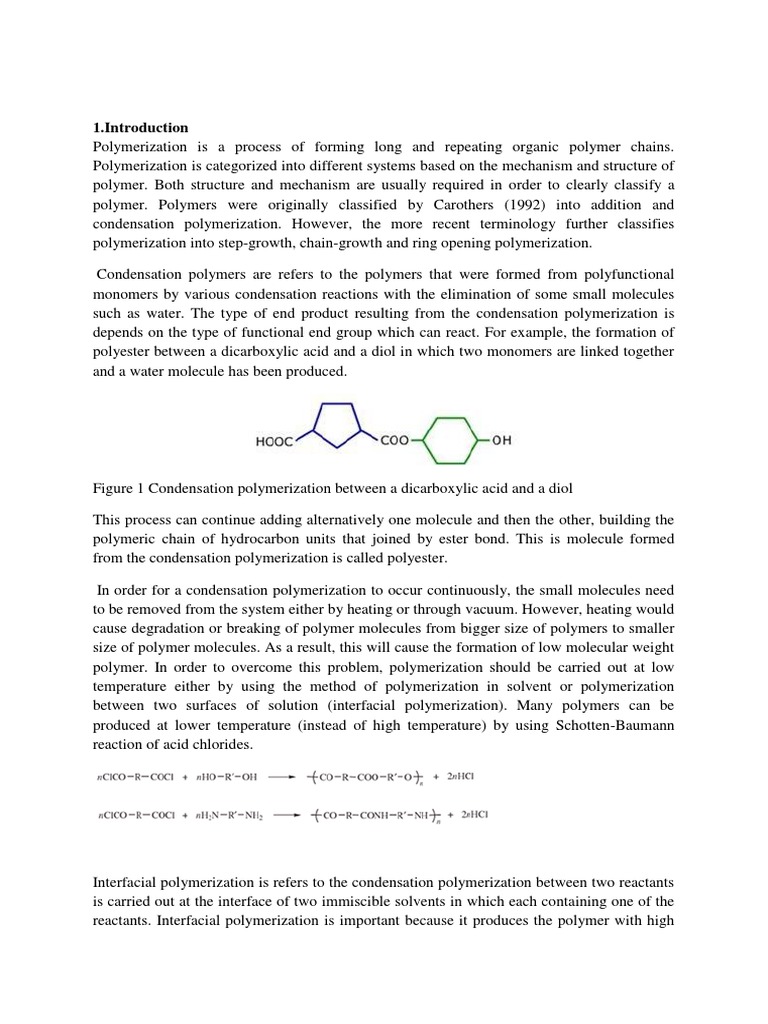 Preparation of Nylon by Condensation Polymerization | PDF ...