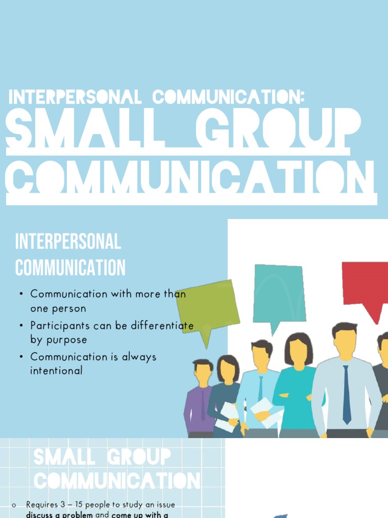 Small Group Communication | PDF