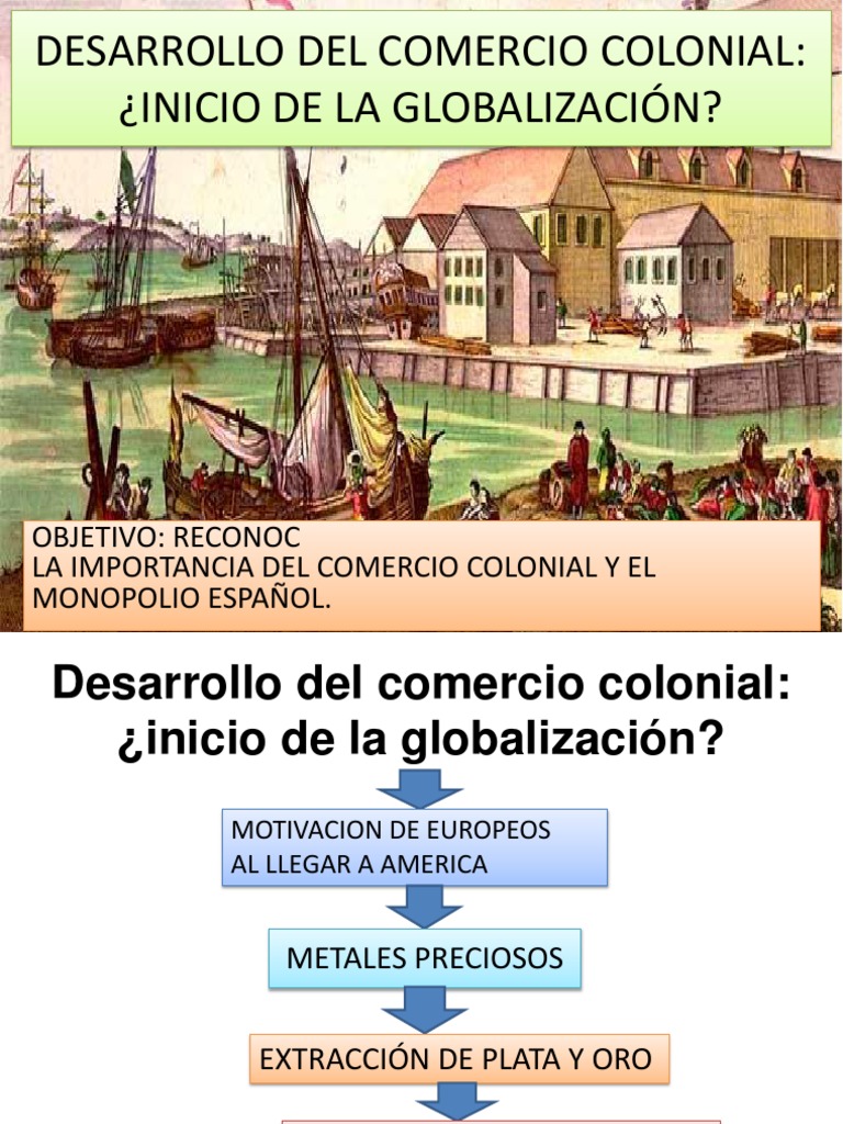 Desarrollo Del Comercio Colonial | PDF