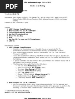 Sangguniang Kabataan Minutes Sample | PDF | Chairman | Secretary