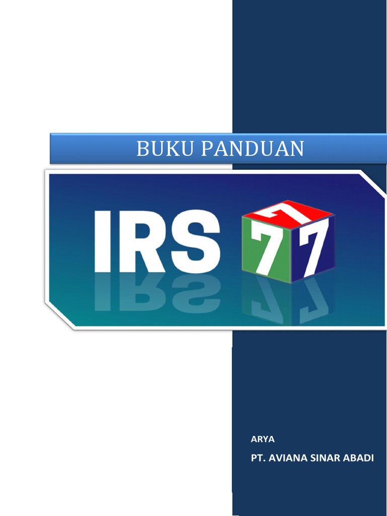 Manual Book Irs v7 | PDF | Pengelolaan Keuangan & Uang | Teknologi ...