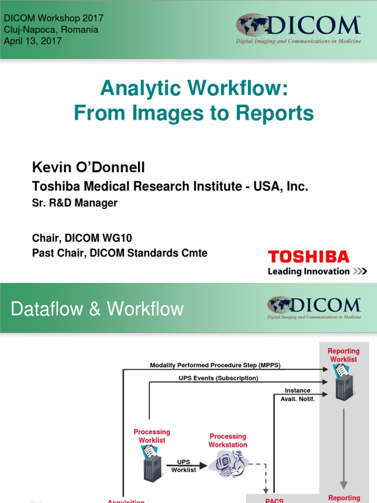 Analytic Workflow: From Images To Reports: Kevin O'Donnell | PDF | Representational State ...