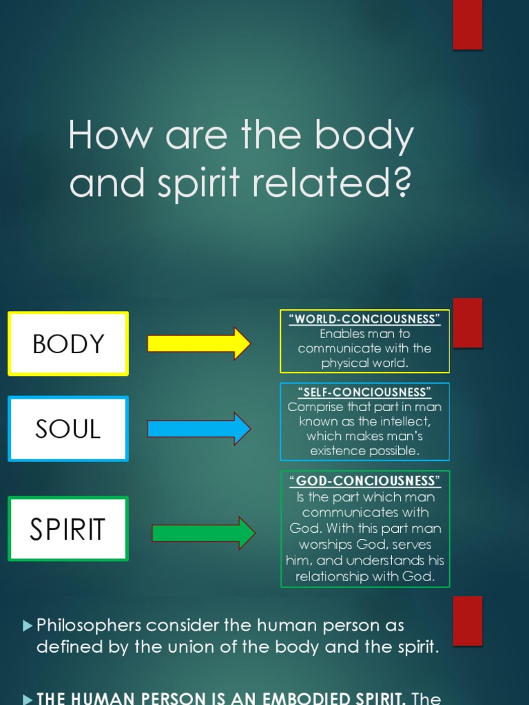 How Are The Body and Spirit Related? | PDF | Embodied Cognition | Human