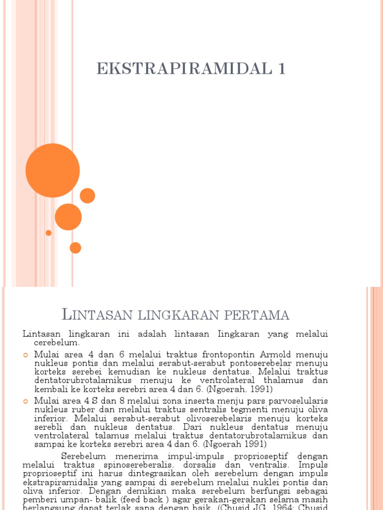 Ekstrapiramidal 1 | PDF