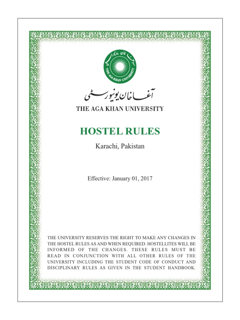 Hostel Rules | PDF | Hostel | Laundry
