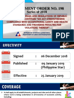 2 - Dole Occupational Safety and Health Standards | PDF | Occupational ...