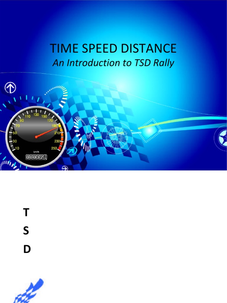 TSD Rally Introduction | Download Free PDF | Motorsport | Auto Racing