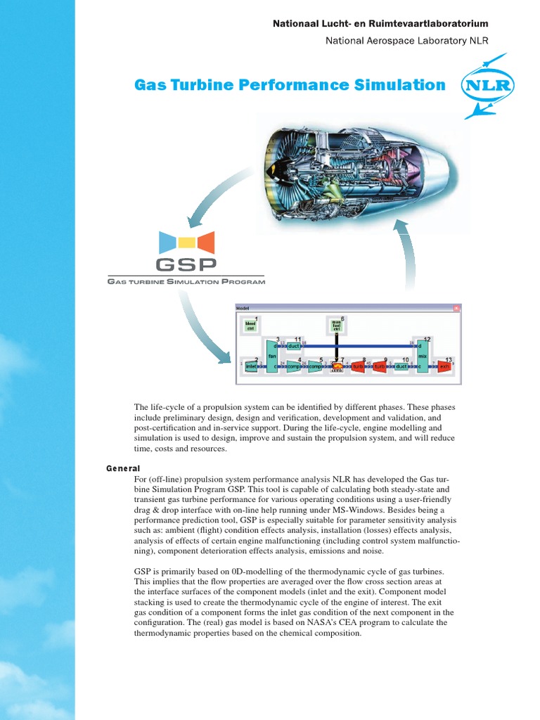 Gas Turbine Performance Simulation: GSP Highlights | PDF | Gas Turbine ...