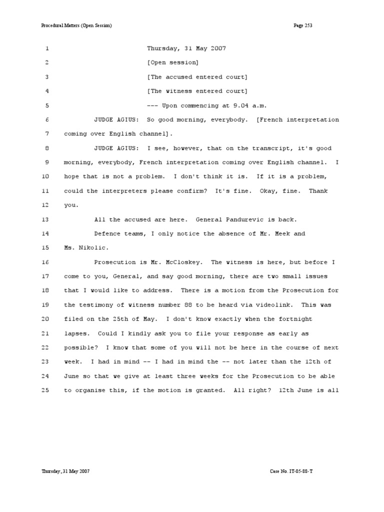 Manojlo Milovanovic Svedocenje 3 | PDF | Signature | Witness