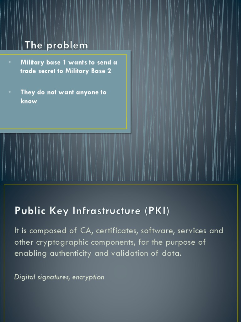 PKI | PDF | Encryption | Cryptography