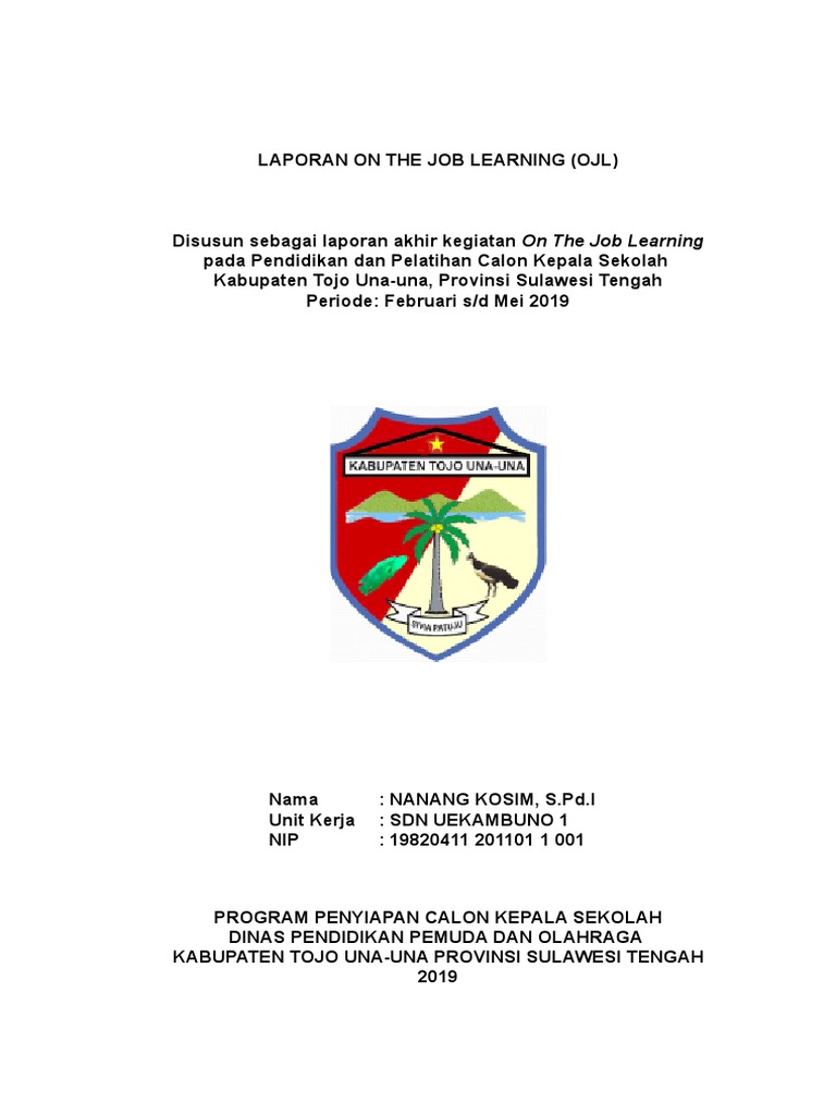 Laporan OJL - Nanang Kosim | PDF