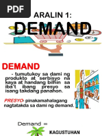 Ano Ang Kahulugan NG Demand, Demand Function | PDF