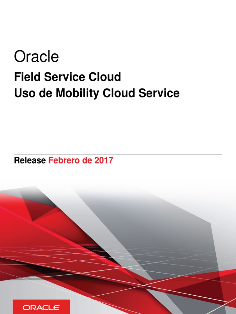 Es OFSC Mobility Feb2017 | PDF | Contraseña | Point and Click