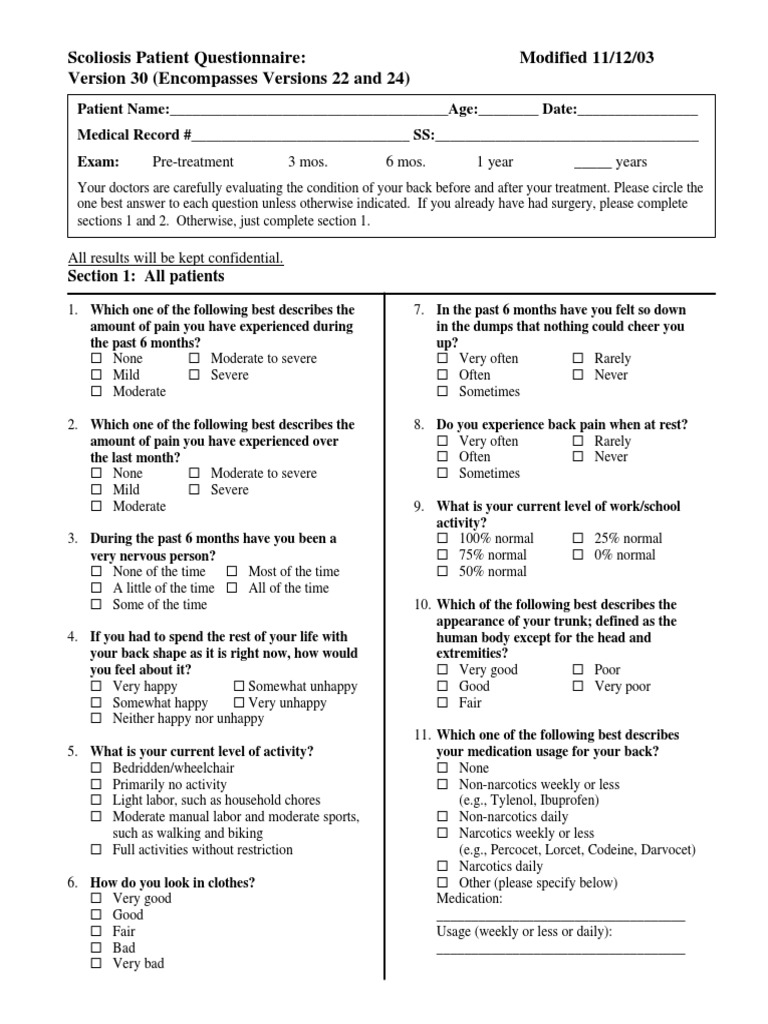 Srs 30 PDF | PDF | Pain | Diseases And Disorders