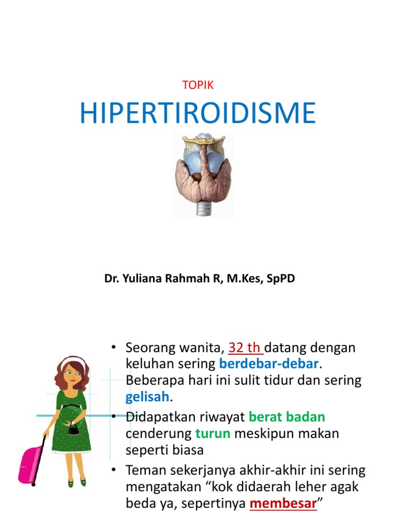 Gejala dan Diagnosis Hipertiroidisme | PDF